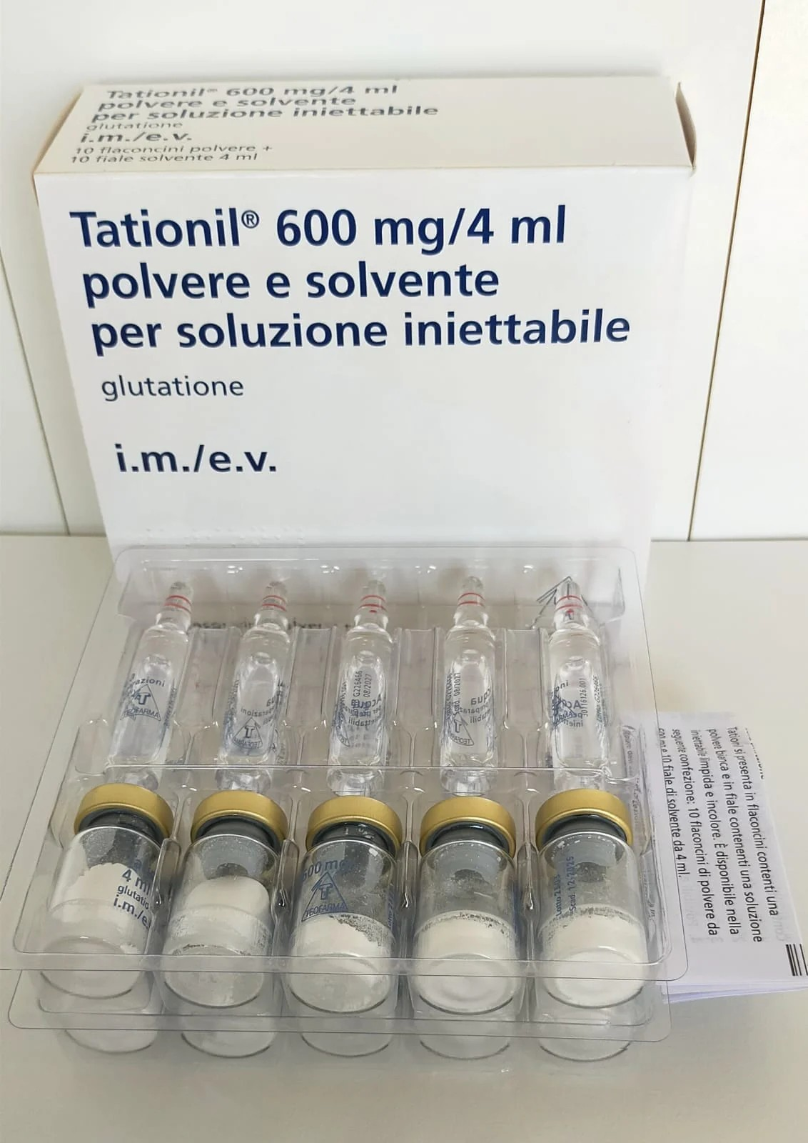 Tationil Glutathione 600mg – Injectable Antioxidant for Skin Health ...